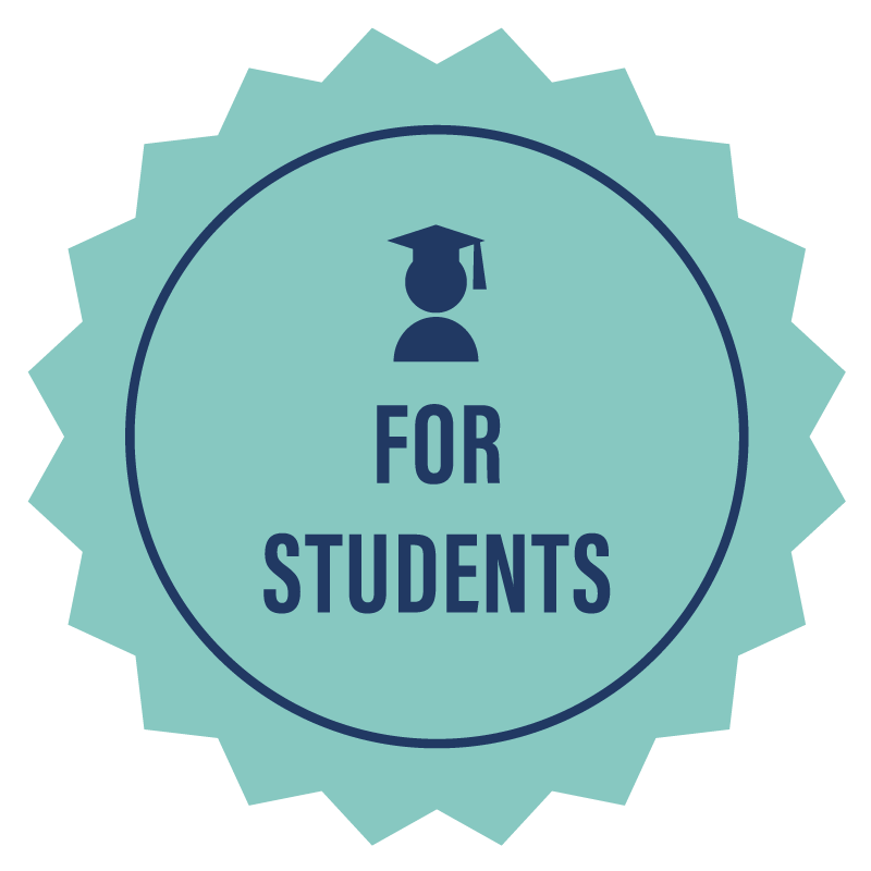 For Students Sticker